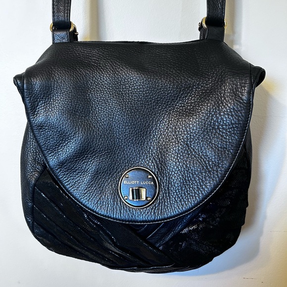 Elliott Lucca | Bags | Elliott Luca Black Crossbody And Backpack Comb ...